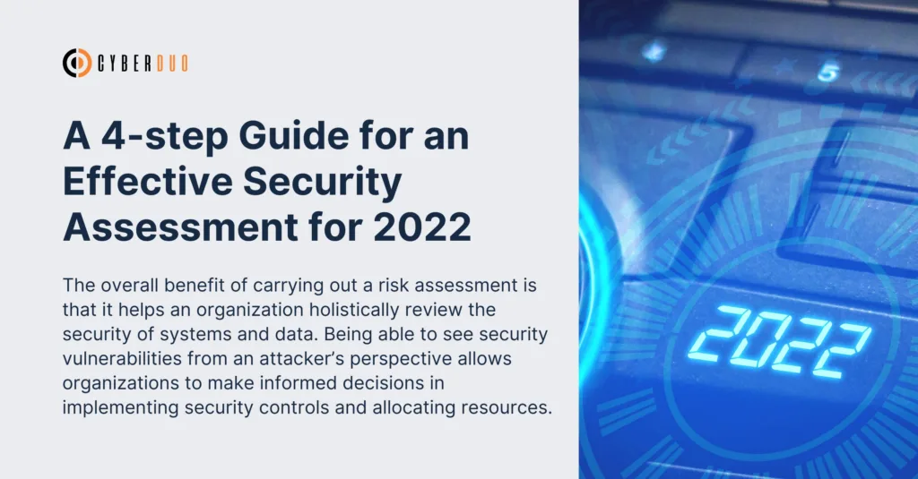 A 4-step Guide for an Effective Security Assessment for 2023 - CyberDuo